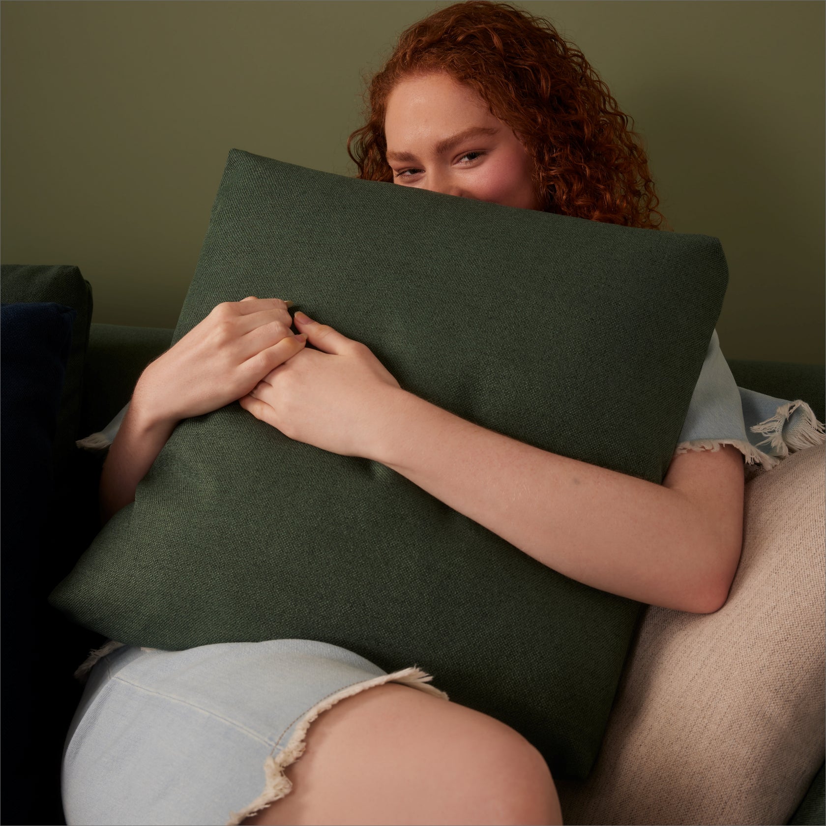 Feather Blend Cushion | Premium Down & Fibre Cushion | Eva