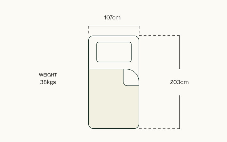 King Single Sized Bed Australia | Eva Mattress