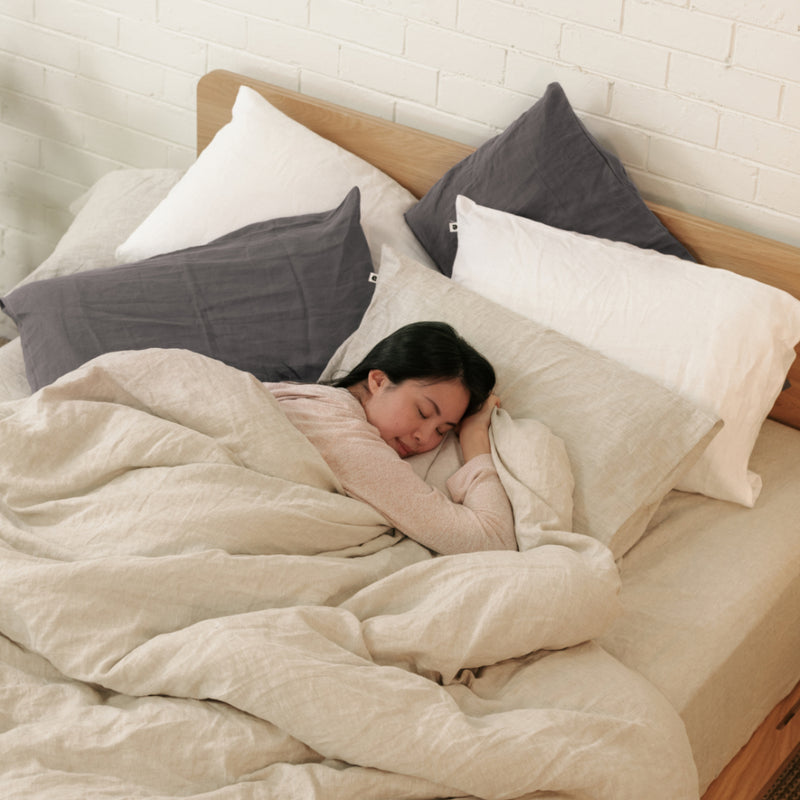 100% Hemp Linen Sheets | Certified Organic Bed Linen Australia | Eva